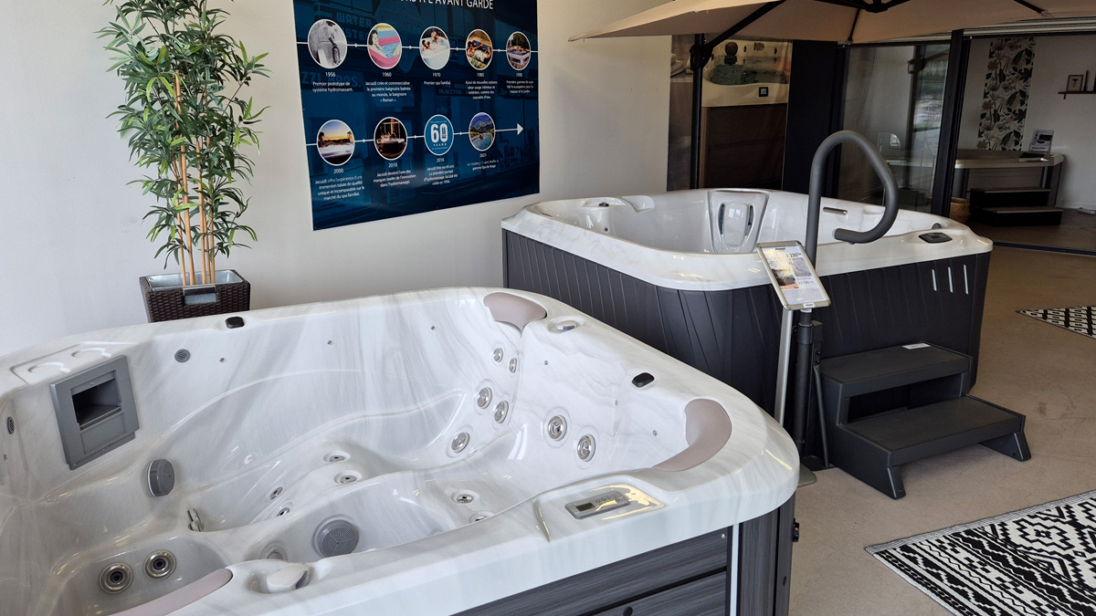 Collection de spas Particuliers - Jacuzzi-Atlantique